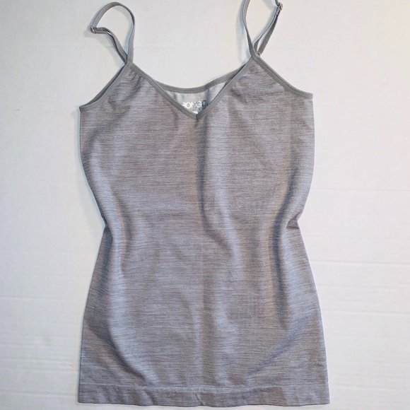 BONGO | Tops | Bongo Grey Tank Top Cami Shirt Stretchy Tight | Poshmark